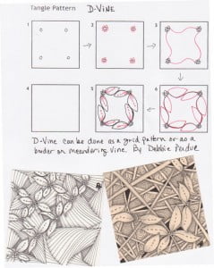 How to draw D-VINE « TanglePatterns.com
