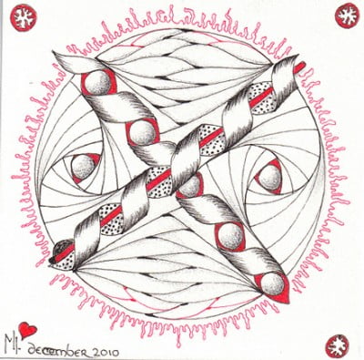 How to draw COIL « TanglePatterns.com