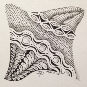 How to draw (O) « TanglePatterns.com