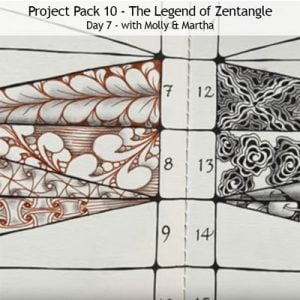 Zentangle® Project Pack #10 Summary – The Legend of Zentangle « TanglePatterns.com