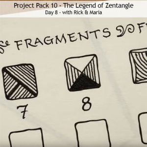 Zentangle® Project Pack #10 Summary – The Legend of Zentangle « TanglePatterns.com