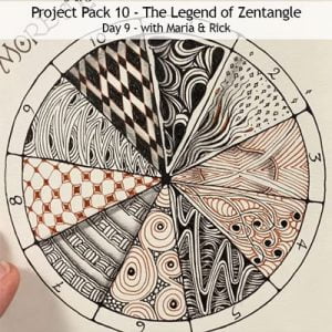 Zentangle® Project Pack #10 Summary – The Legend of Zentangle ...