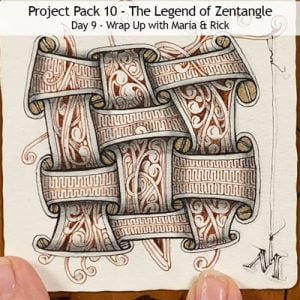 Zentangle® Project Pack #10 Summary – The Legend of Zentangle ...