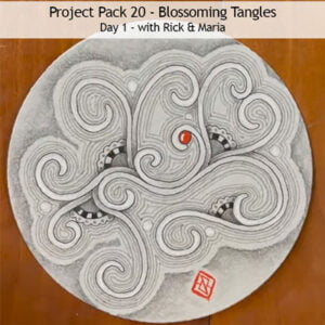 Zentangle® Project Pack #20 Summary – Blossoming Tangles ...