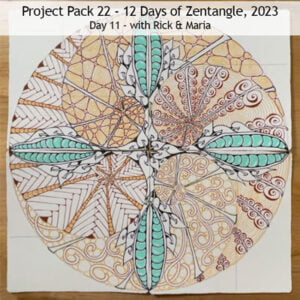 Zentangle® Project Pack #22 Summary – The Twelve Days of Zentangle ...