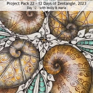 Zentangle® Project Pack #22 Summary – The Twelve Days of Zentangle ...