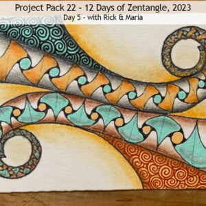 Zentangle® Project Pack #22 Summary – The Twelve Days of Zentangle ...
