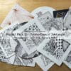 Zentangle® Project Pack #25 Summary – The Twelve Days of Zentangle ...