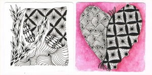 How to draw SPOKES « TanglePatterns.com