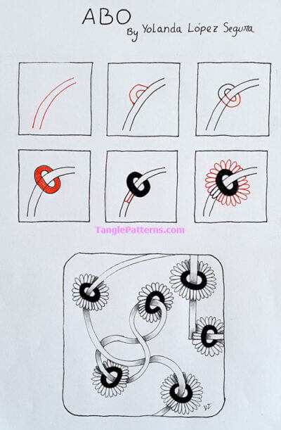 How to draw ABO « TanglePatterns.com
