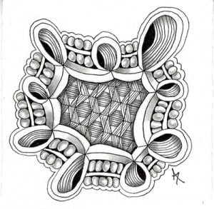 How to draw A-FRAME « TanglePatterns.com