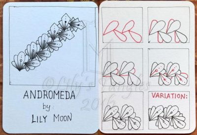 How to draw ANDROMEDA « TanglePatterns.com