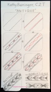 How to draw ANTIQUE « TanglePatterns.com