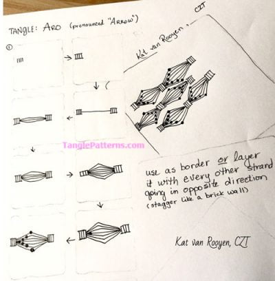 How to draw ARO « TanglePatterns.com