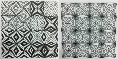 How to draw AURACROSS « TanglePatterns.com