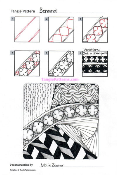 How to draw BENAND « TanglePatterns.com