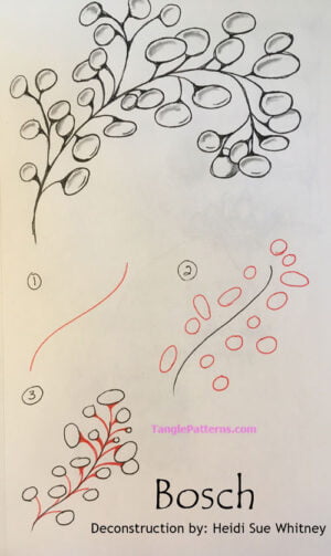 How to draw BOSCH « TanglePatterns.com