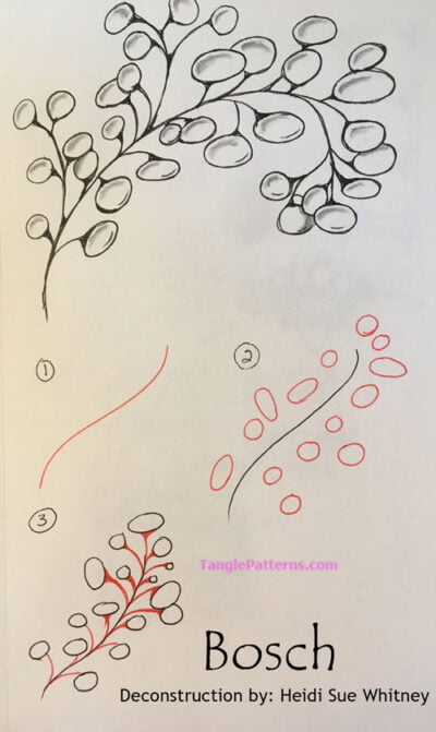 How to draw BOSCH « TanglePatterns.com