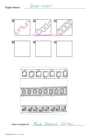 How to draw BUDA-KNOT « TanglePatterns.com