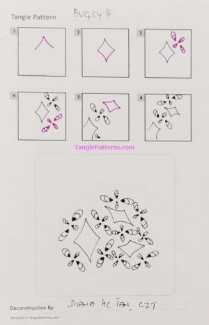How to draw BUGSY « TanglePatterns.com