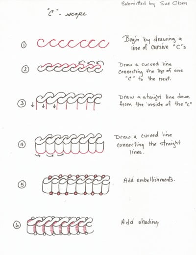 How to draw C-SCAPE « TanglePatterns.com