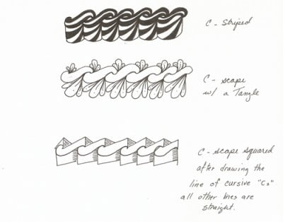 How to draw C-SCAPE « TanglePatterns.com