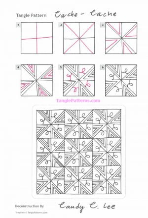 How to draw CACHE-CACHE « TanglePatterns.com