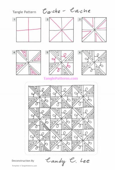 How to draw CACHE-CACHE « TanglePatterns.com