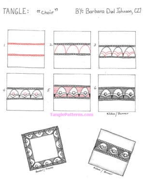 How to draw CHOIR « TanglePatterns.com