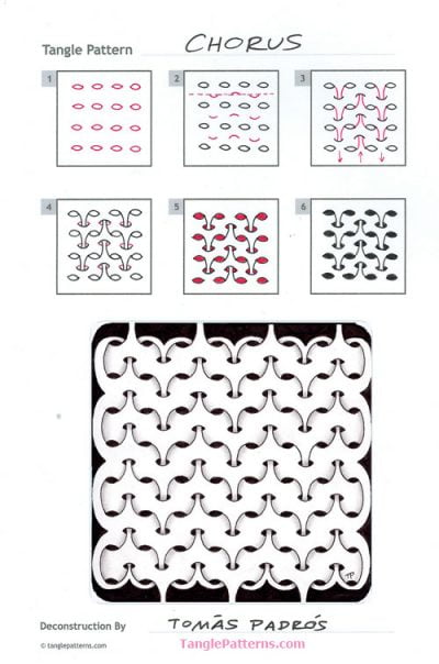 How to draw CHORUS « TanglePatterns.com