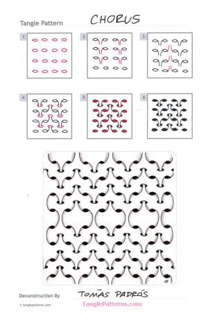 How to draw CHORUS « TanglePatterns.com