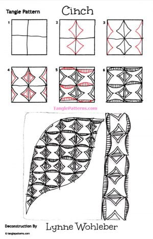 How to draw CINCH « TanglePatterns.com