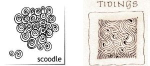 How to draw SCOODLE « TanglePatterns.com