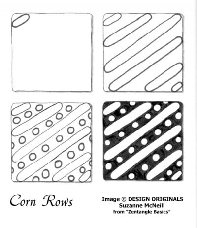 How to draw CORN ROWS « TanglePatterns.com