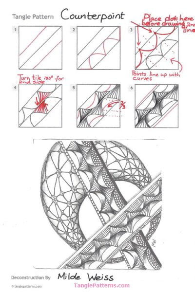 How to draw COUNTERPOINT « TanglePatterns.com