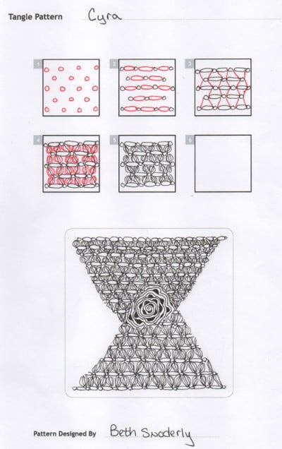 How to draw CYRA « TanglePatterns.com