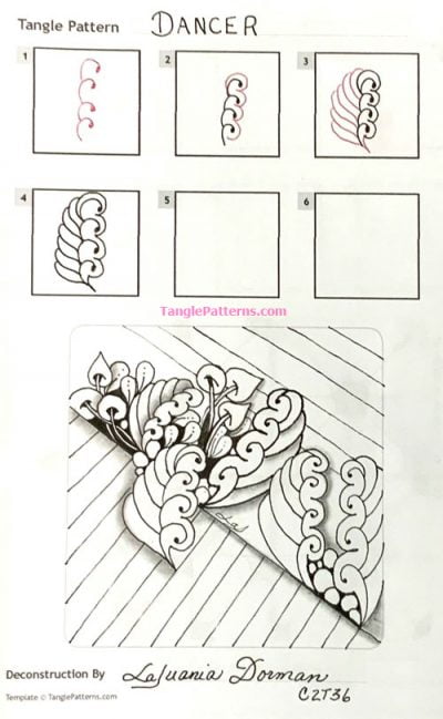 How to draw DANCER « TanglePatterns.com
