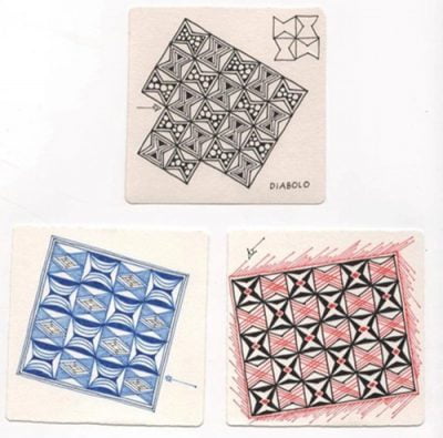 How to draw DIABOLO « TanglePatterns.com