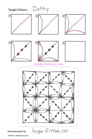 How to draw DOTTY « TanglePatterns.com