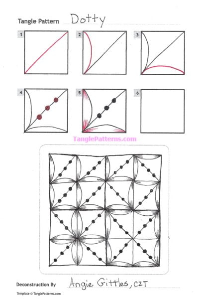 How to draw DOTTY « TanglePatterns.com