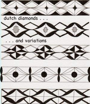 How to draw DUTCH DIAMONDS « TanglePatterns.com