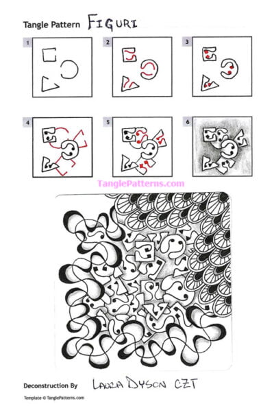 How to draw FIGURI « TanglePatterns.com