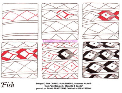How to draw FISH « TanglePatterns.com
