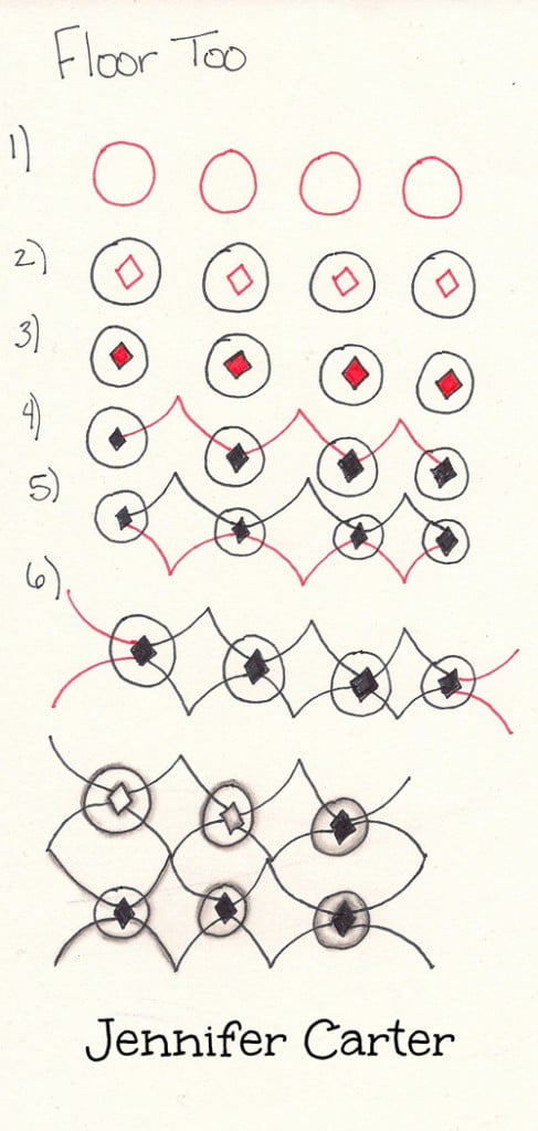 How to draw FLOOR TOO « TanglePatterns.com