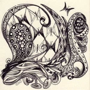 How to draw FLUTTER NET « TanglePatterns.com