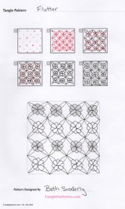 How to draw FLUTTER « TanglePatterns.com