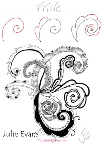 How to draw FRICLE « TanglePatterns.com