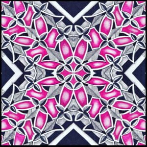 How to draw HERMINE « TanglePatterns.com