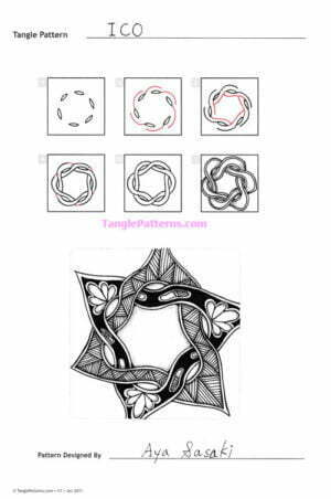 How to draw ICO « TanglePatterns.com