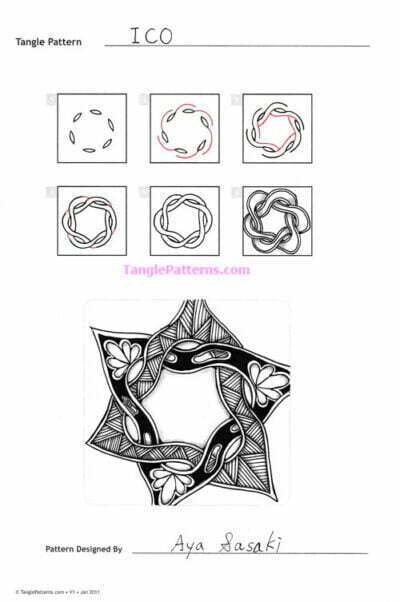 How to draw ICO « TanglePatterns.com